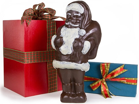 Jumbo Chocolate Santa | Christmas Gifts – Li-Lac Chocolates